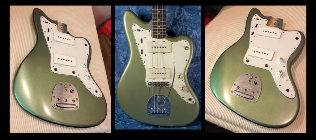 New Build - Aged Ice Blue Metallic Jazzmaster - OffsetGuitars.com