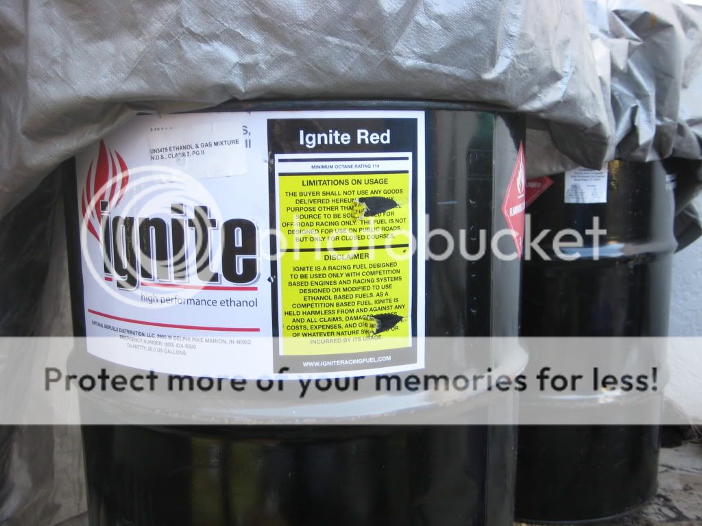 For Sale (WPB to Ft.Laud), 3 x 55gal Ignite 114 racing fuel (ethanol based)