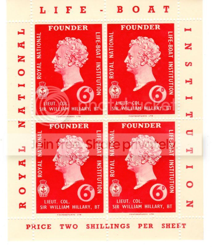 Royal National Life-Boat Institution (C. 1940-S/50-S?) - Stamp ...