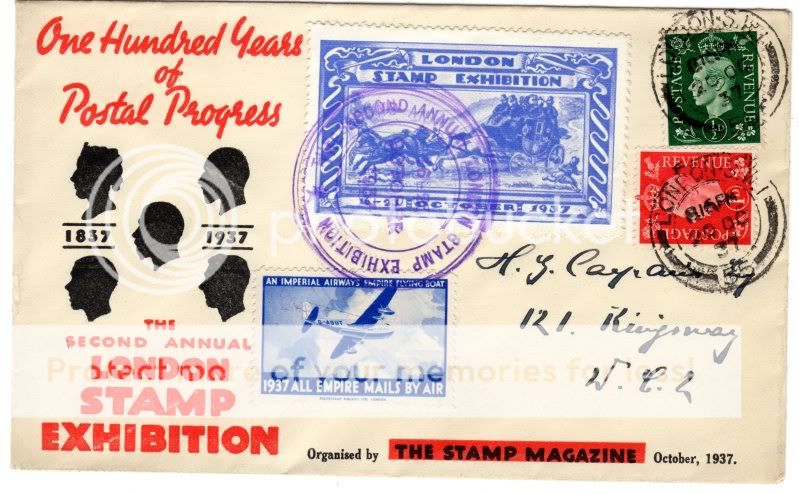 London Stamp Exhibition, 1936-1952 & National Se 1947 - Stamp Community ...