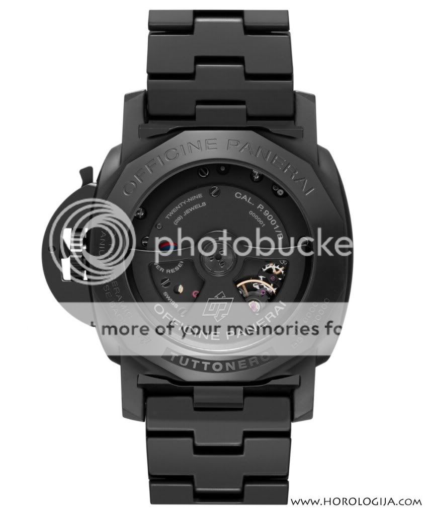 SIHH 2012: Officine Panerai PAM 438 Tuttonero Ceramic - Satovi i nauka ...