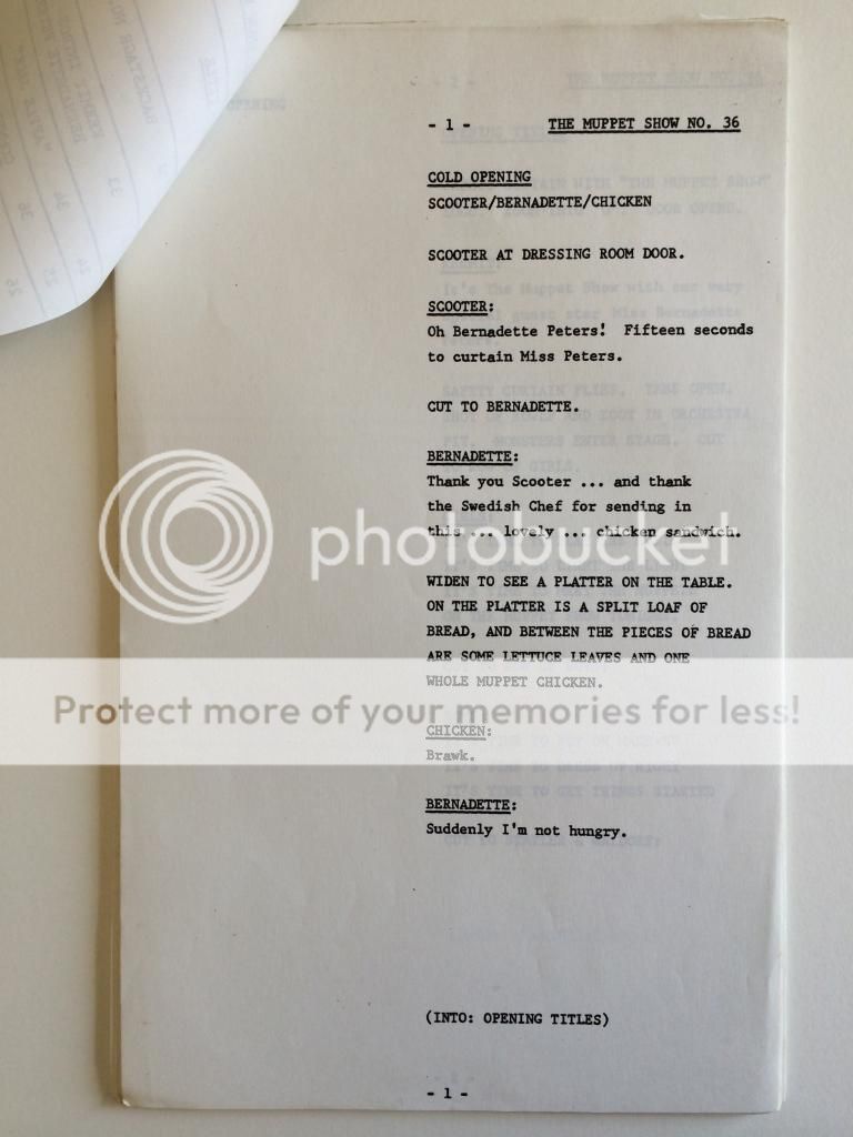 Wanted: Muppet Scripts | Page 7 | Muppet Central Forum